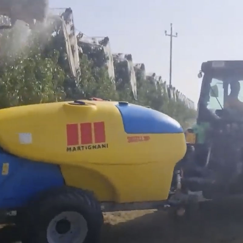 Esempio di utilizzo con nebulizzatore MARTIGNANI | Farina di Basalto