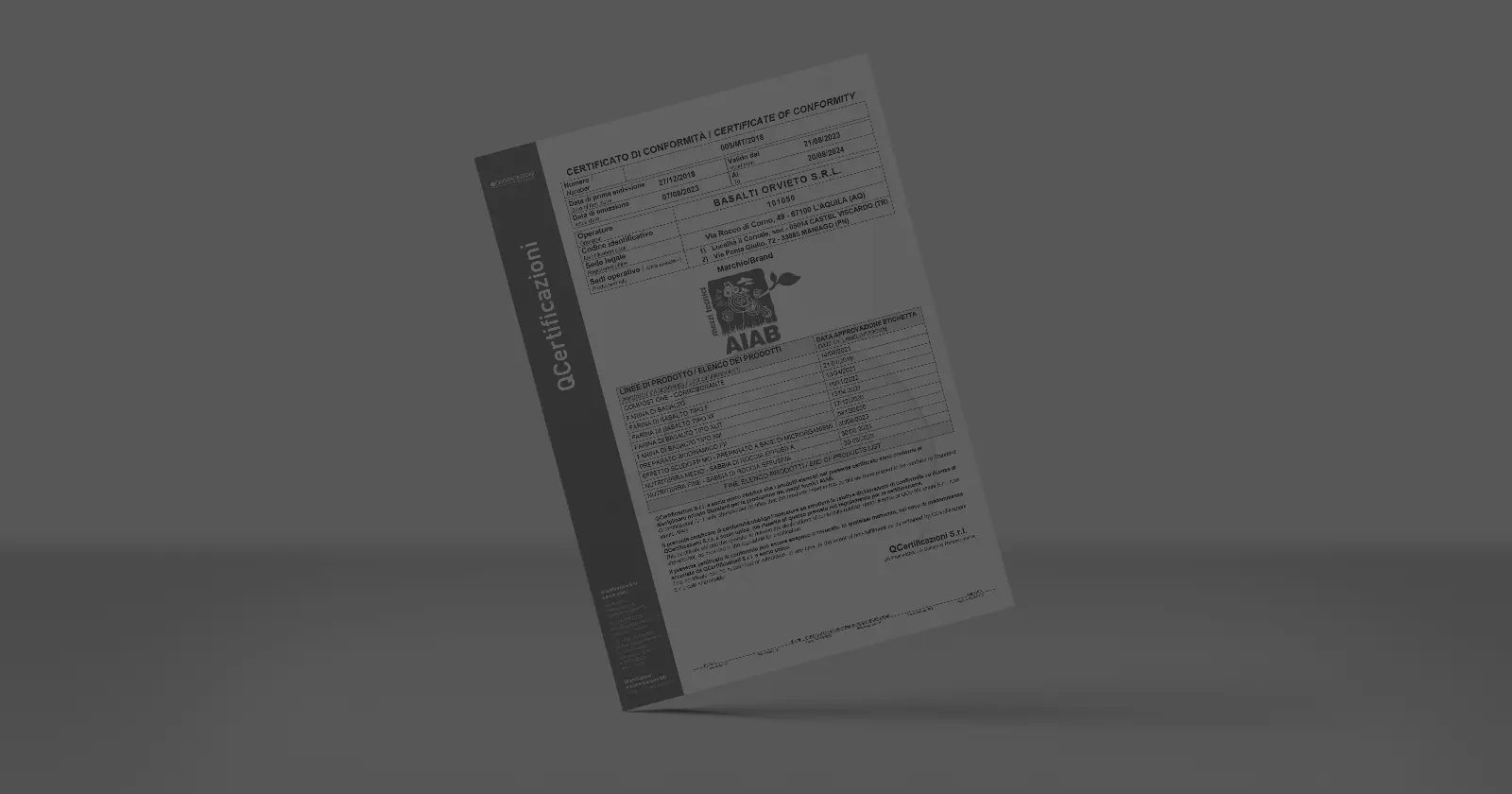 AIAB certificazione dei mezzi tecnici utilizzabili in biologico| Farina ...